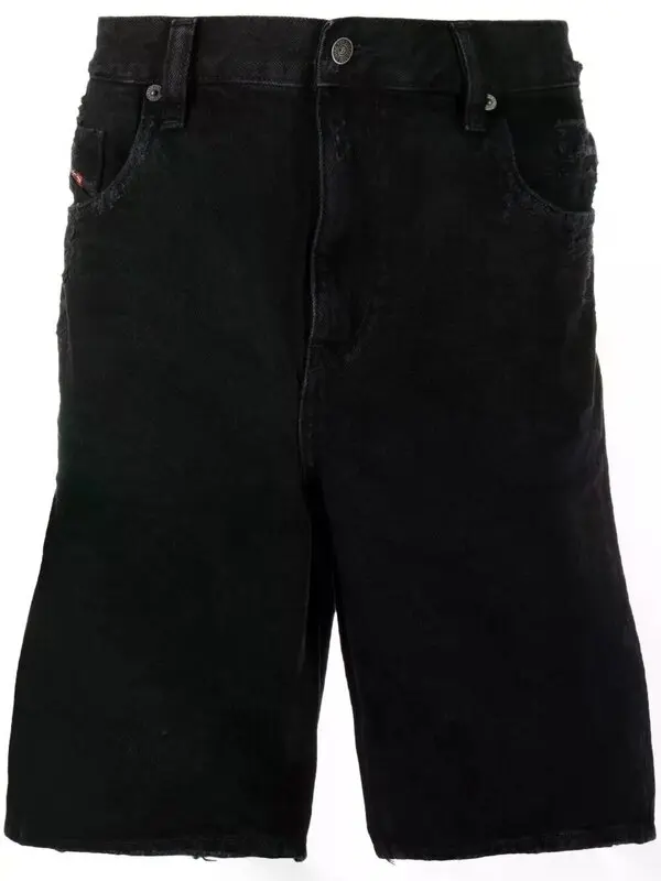 DIESEL® Distressed Denim Shorts