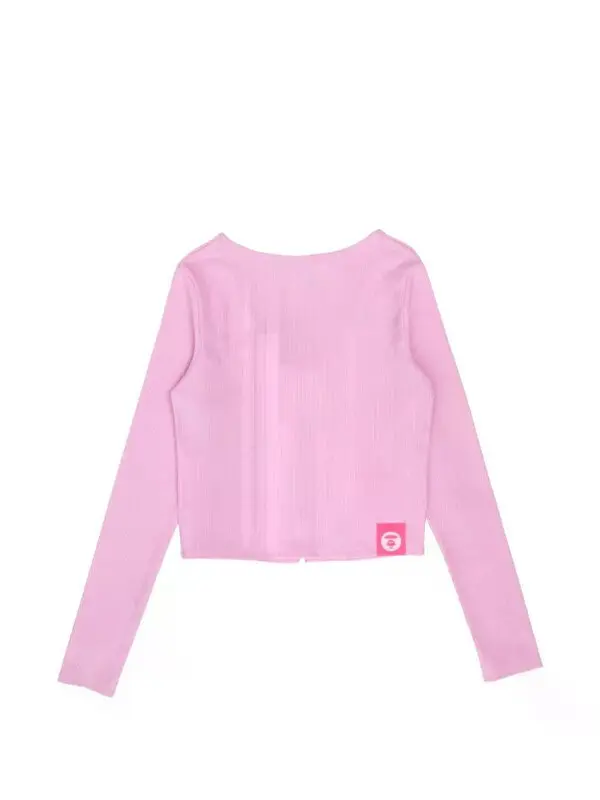 AAPE BY *A BATHING APE Moonface Self-tie Cardigan