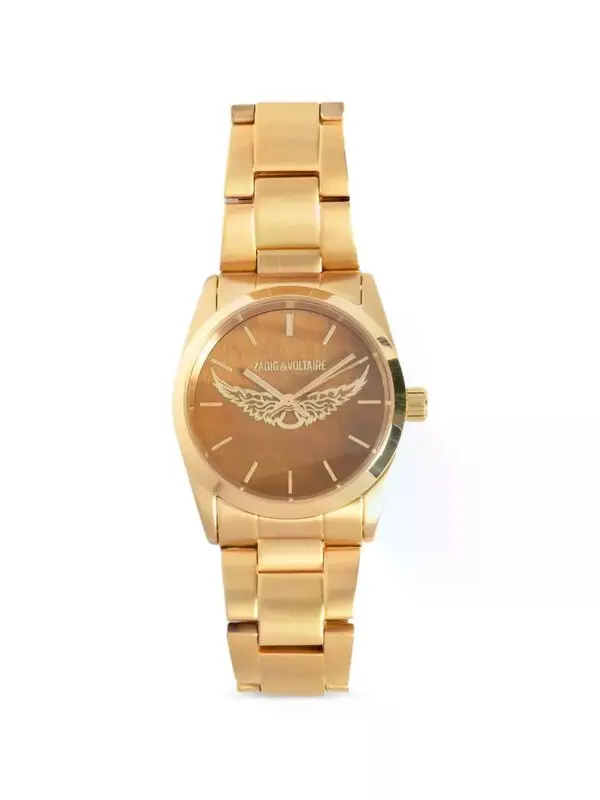 Zadig&Voltaire Wings 33 Tiger-eye Watch