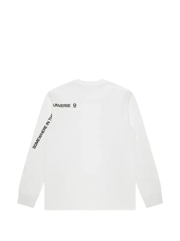 AAPE BY *A BATHING APE Aapenow Moonface Logo-patch T-shirt
