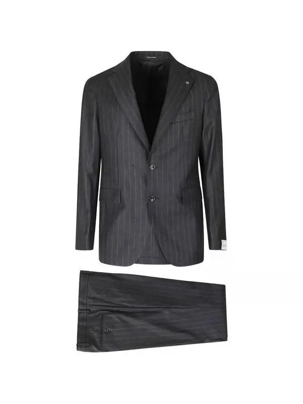 Tagliatore Pinstripe-pattern Wool Suit