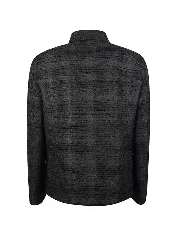 John Richmond Bouclé Star-button Jacket