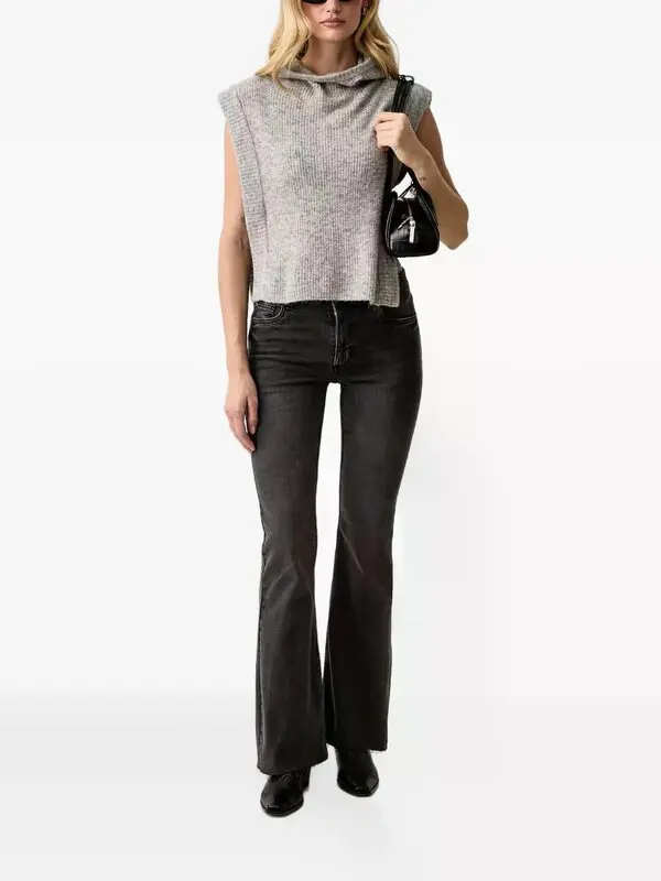 SILVIAN HEACH Raw-cut Flared Jeans