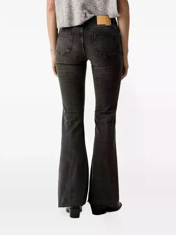 SILVIAN HEACH Raw-cut Flared Jeans