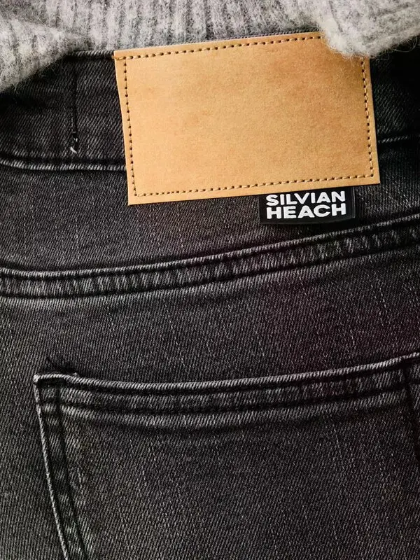 SILVIAN HEACH Raw-cut Flared Jeans