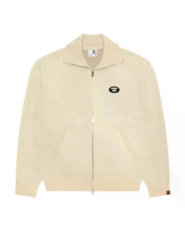 AAPE BY *A BATHING APE Aapenow Moonface Zip-up Cardigan - Black