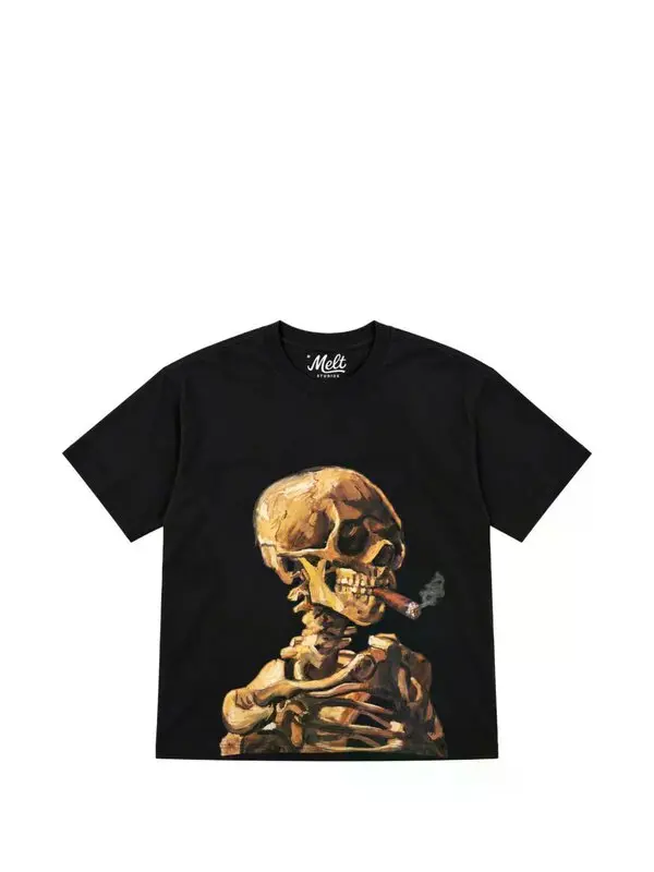 MELT Skeleton-print T-shirt