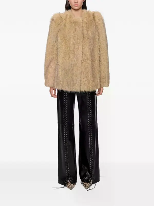 STAND STUDIO Sawyer Padded-shoulder Jacket