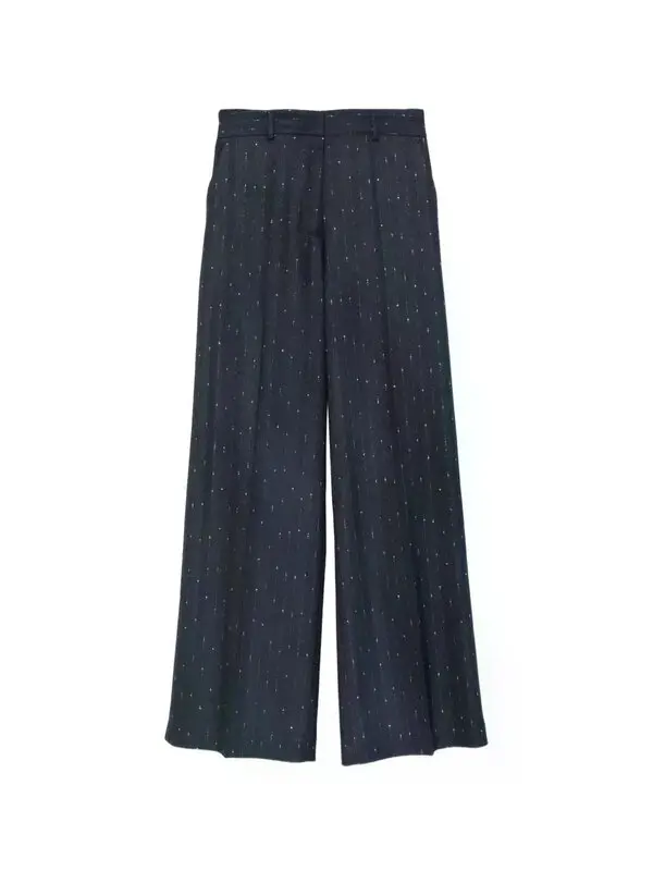MANUEL RITZ Pinstripe-pattern Trousers