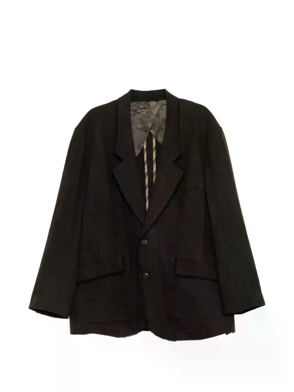 ZIGGY CHEN Notched-lapels Single-breasted Jacket