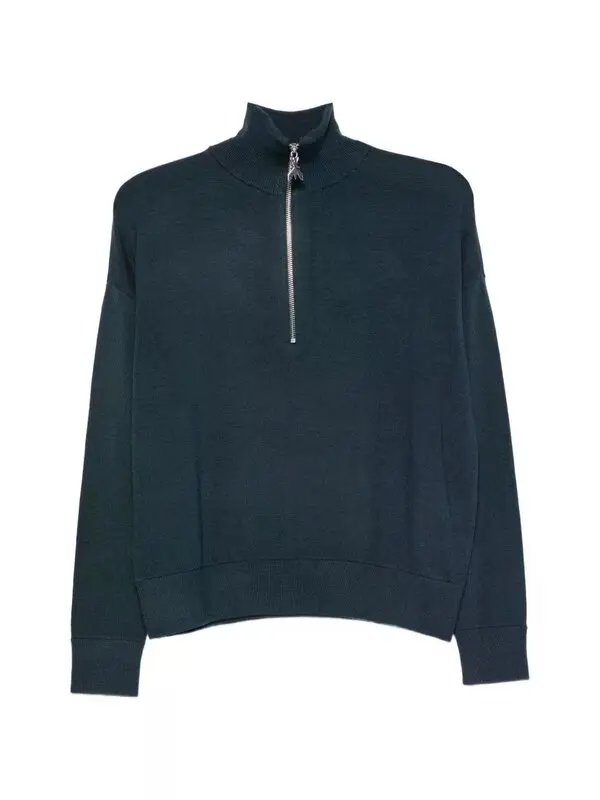 Patrizia Pepe Quarter-zip Fine-knit Sweater