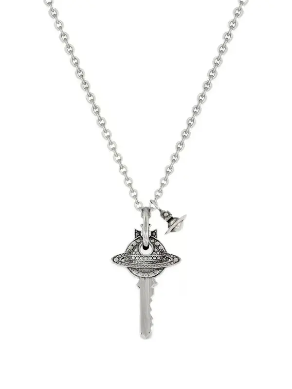 VIVIENNE WESTWOOD Curzio Pendant Necklace - Silver