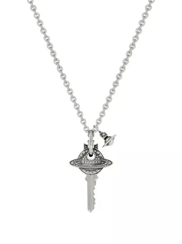 VIVIENNE WESTWOOD Curzio Pendant Necklace - Silver