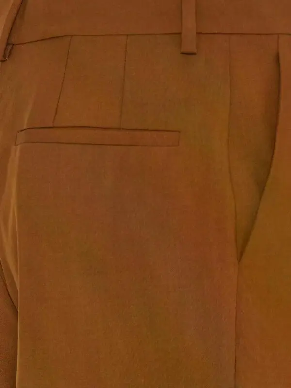 Theory Pressed-crease Wide-leg Trousers