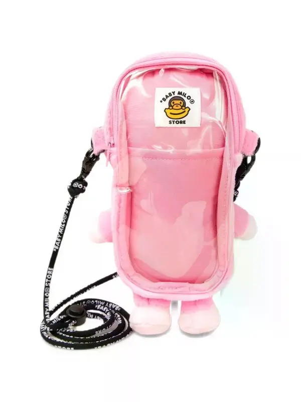 A BATHING APE Baby Milo Plush Mobile Bag - Pink