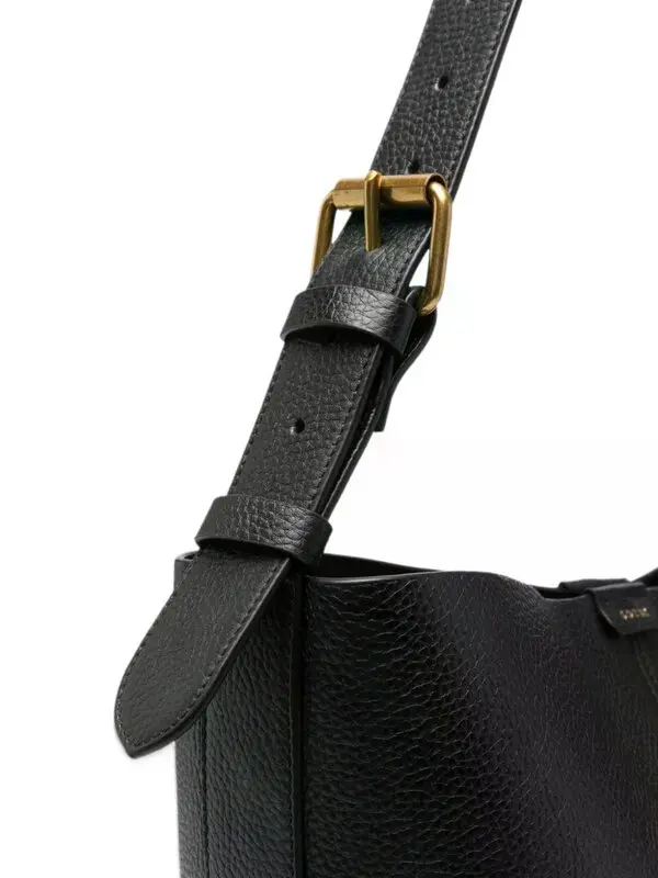 Soeur Saudade Pebbled-leather Tote Bag