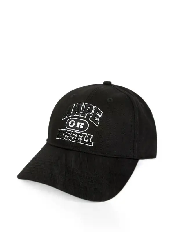 AAPE BY *A BATHING APE Russell Athletic Logo-embroidered Baseball Cap