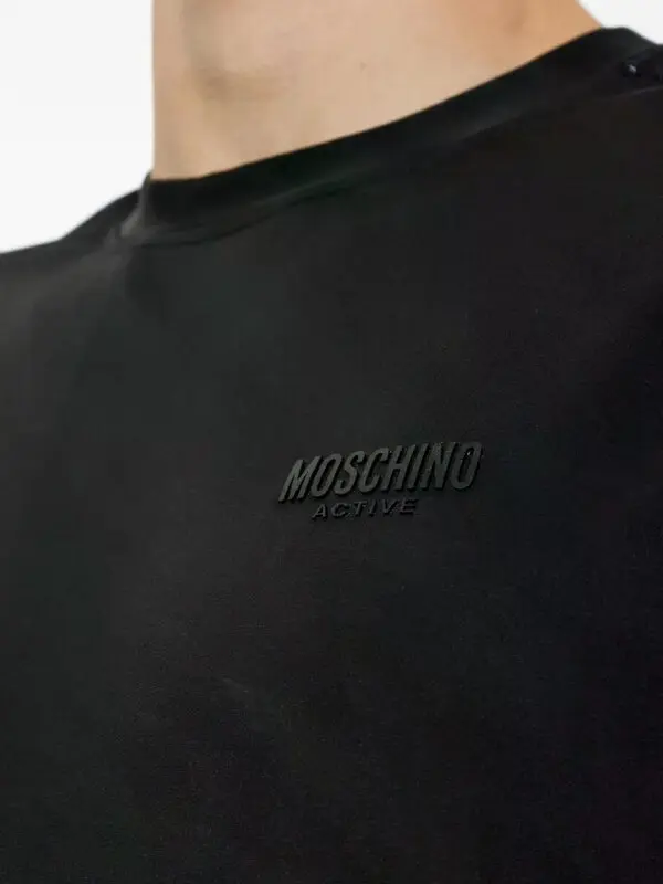 Moschino Active Logo-tape T-shirt