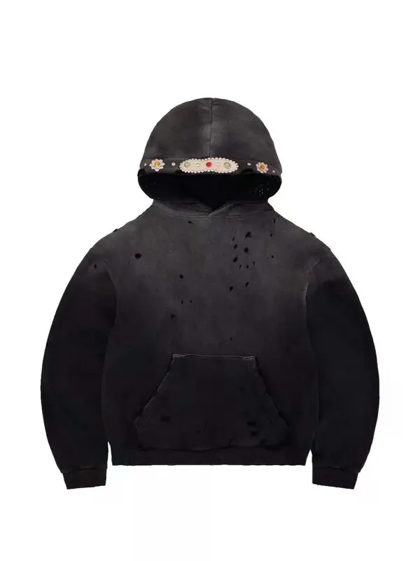 BRAVEST STUDIOS Sapphire Distressed Hoodie