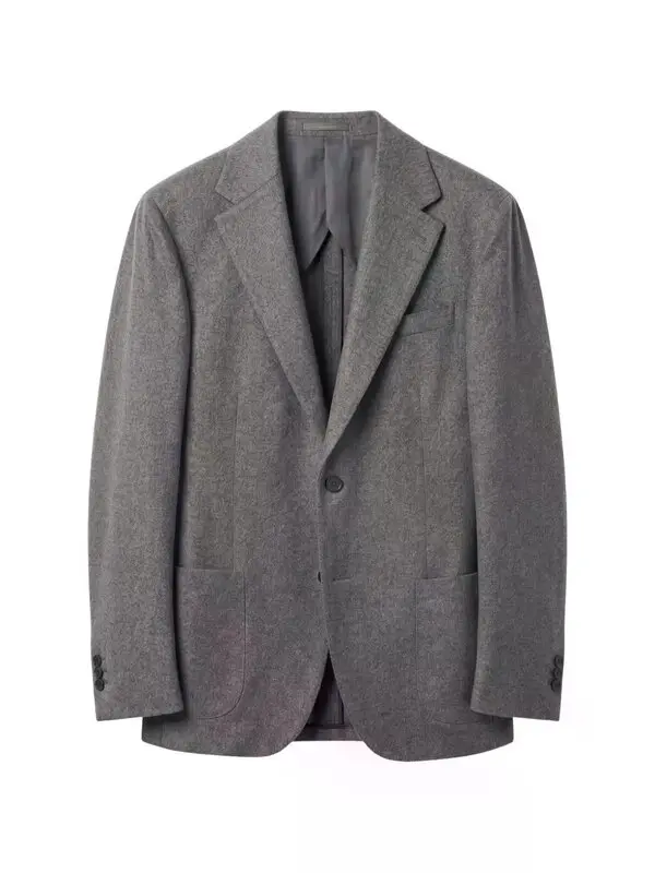 LARDINI Single-breasted Wool Blazer