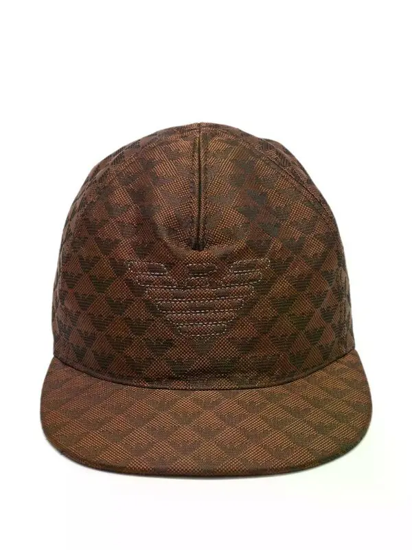 Emporio Armani Monogram Jacquard Baseball Cap