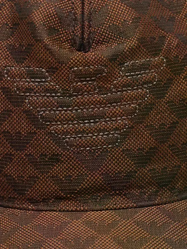 Emporio Armani Monogram Jacquard Baseball Cap