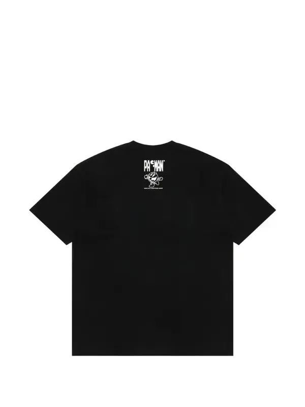 AAPE BY *A BATHING APE X Pac-man Moonface Graphic-print T-shirt - Black