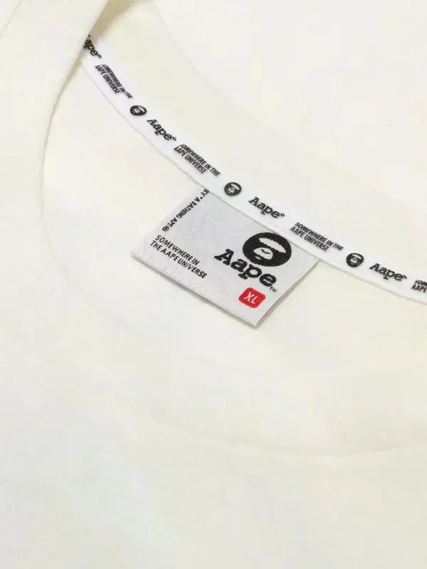 AAPE BY *A BATHING APE X Pac-man Moonface Graphic-print T-shirt