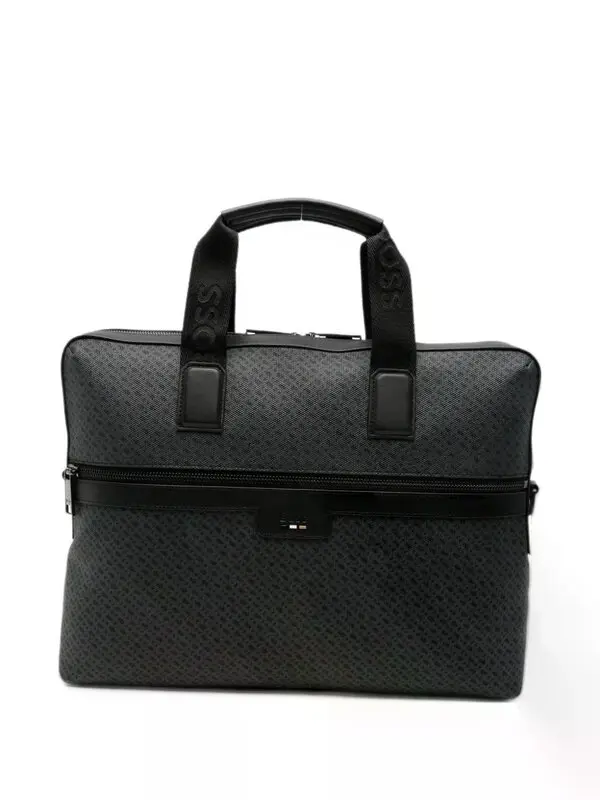 BOSS Monogram-print Laptop Bag