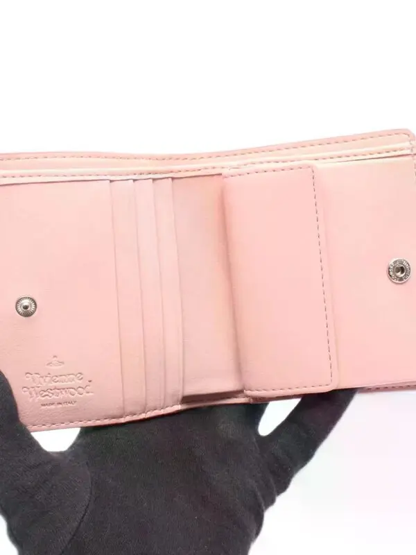 VIVIENNE WESTWOOD Orb-plaque Bi-fold Wallet