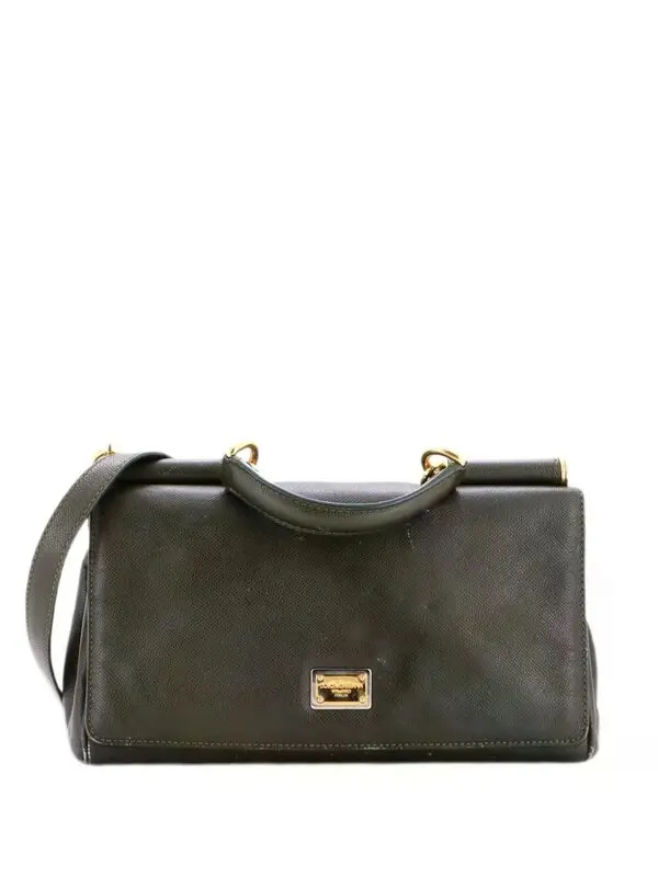 Dolce & Gabbana Miss Sicily Bag Leather East West Shoulder Bag