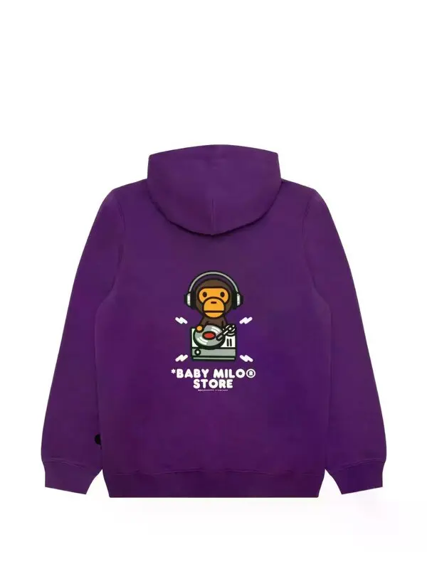 A BATHING APE Baby Milo Embroidered Hoodie