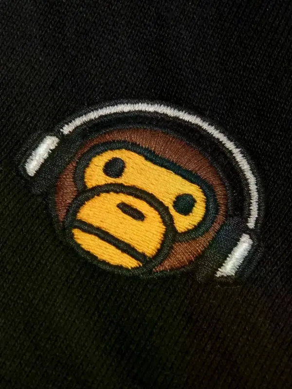 A BATHING APE Baby Milo Embroidered Hoodie