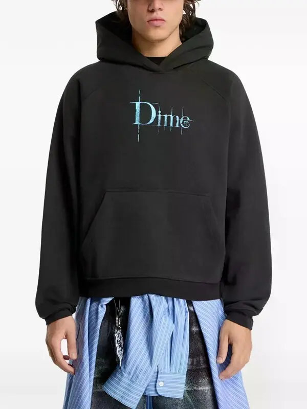 DIME Bella Logo-print Hoodie