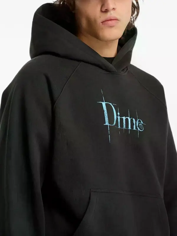 DIME Bella Logo-print Hoodie