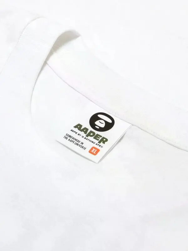 AAPE BY *A BATHING APE Aaper Graphic-print T-shirt - White