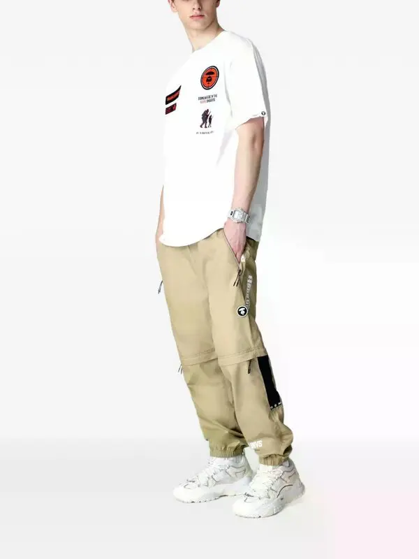 AAPE BY *A BATHING APE Moonface Zip-off Trousers