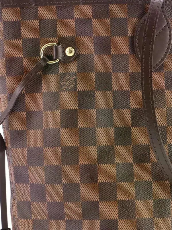 LOUIS VUITTON Neverfull Nm Damier Mm Tote Bag - Brown