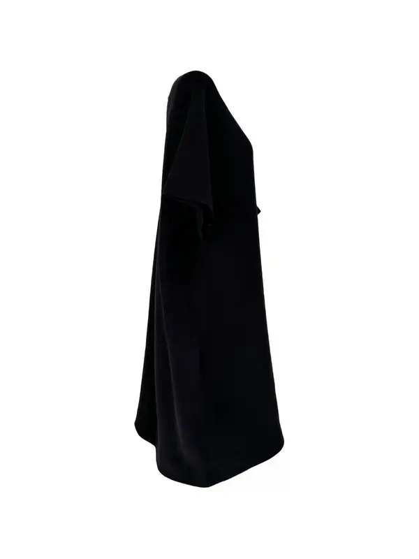 Balenciaga Minimalist T-shirt Dress - Black