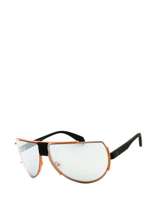 Adidas Or0031 Geometric-frame Sunglasses - Orange