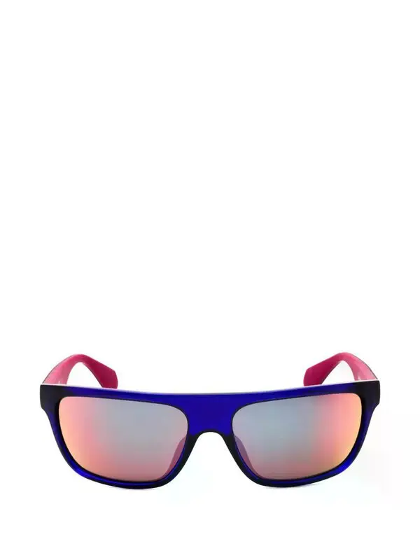 Adidas Rectangle-frame Sunglasses - Blue