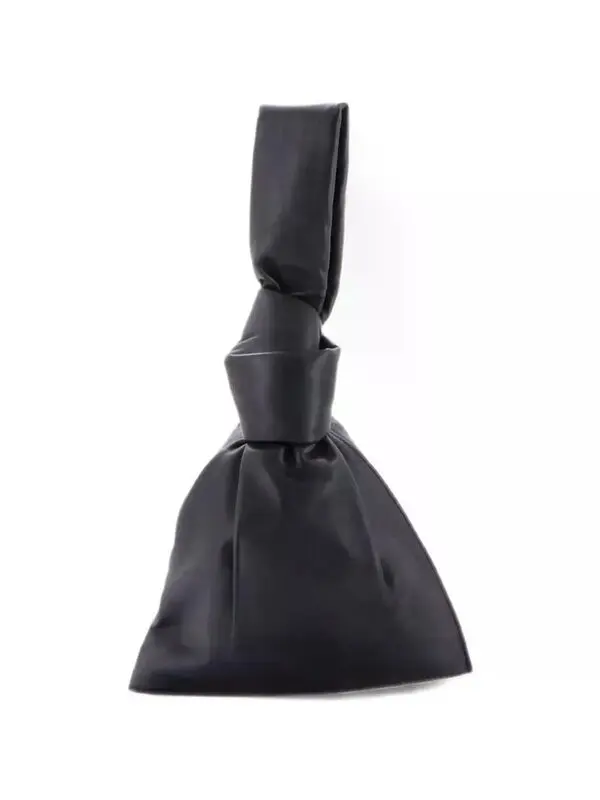 Bottega Veneta Bv Twist Bag Leather Mini Clutch Bag