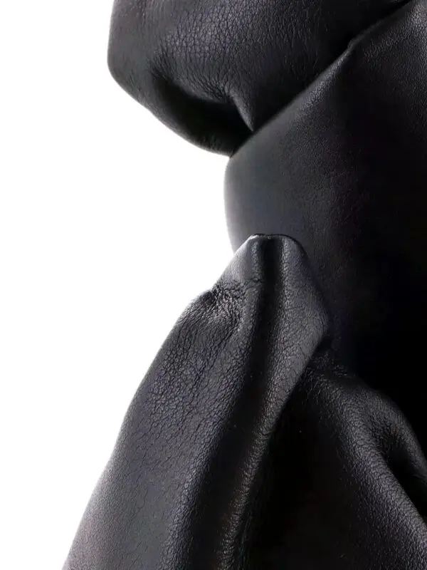 Bottega Veneta Bv Twist Bag Leather Mini Clutch Bag