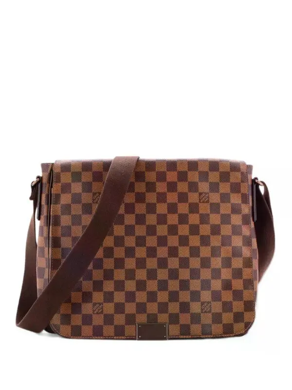 LOUIS VUITTON District Messenger Bag Damier Mm Crossbody Bag - Brown