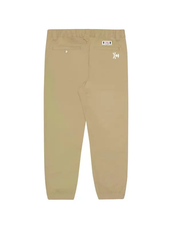 AAPE BY *A BATHING APE Logo-print Chino Trousers