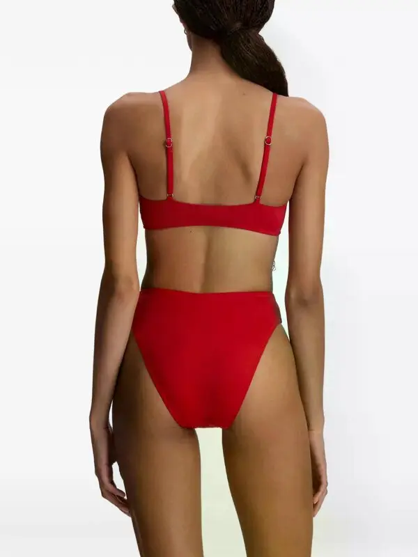 Polo Ralph Lauren Kennedy Logo-embroidered Bikini Top