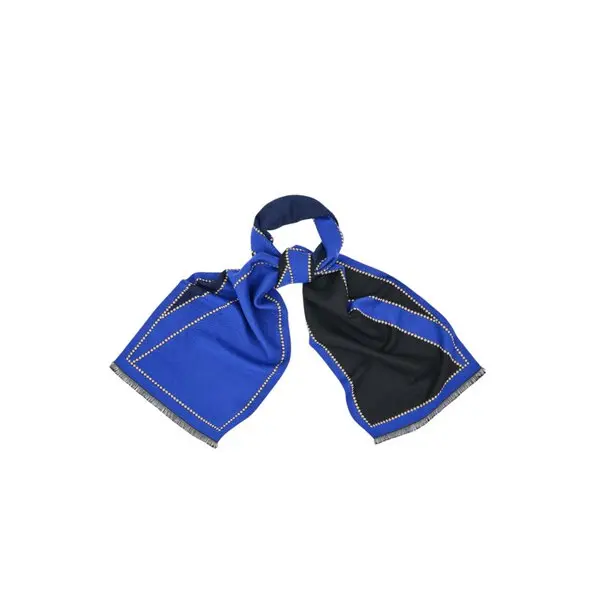 Saachi Geometric Border Reversible Scarf