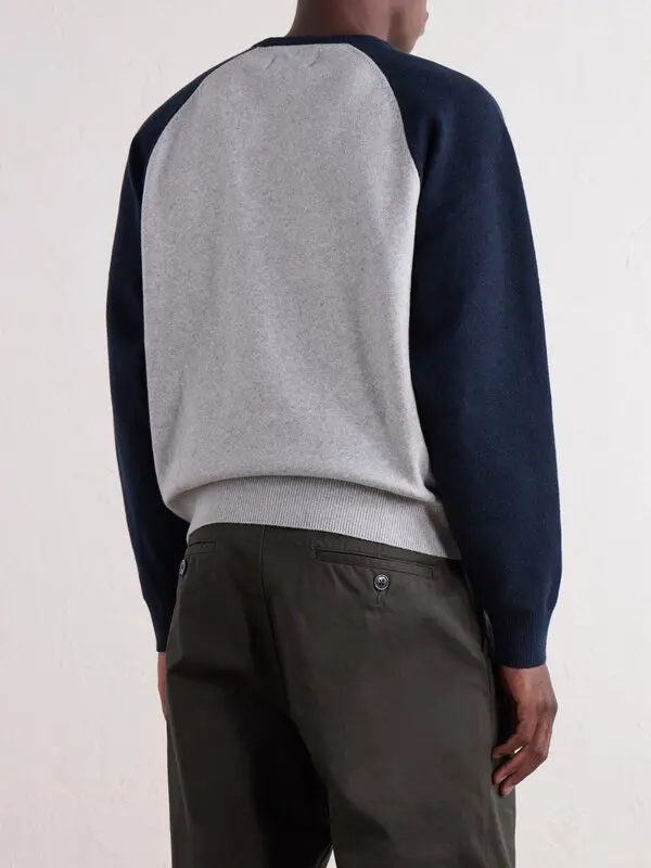 WTAPS® Ian Logo-embroidered Cotton-blend Sweater