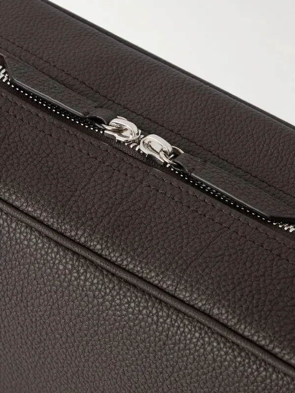 METIER Full-grain Leather Wash Bag