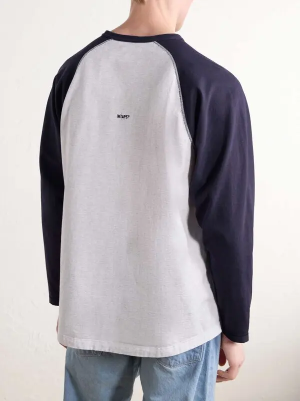 WTAPS® Ian Logo-embroidered Cotton-jersey T-shirt